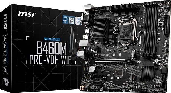 [NEW] MSI B460M PRO-VDH WIFI / LGA1200 / 4 RAM SLOT / MATX MOTHERBOARD | Shopee Malaysia