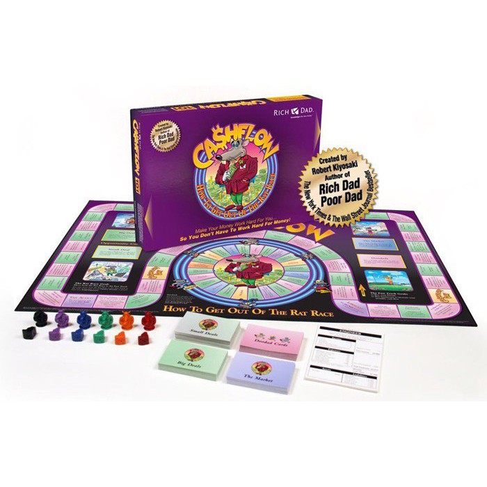 Cashflow 101 Board Games Rich Dad Poor Dad Robert Kiyosaki Cash Flow ...