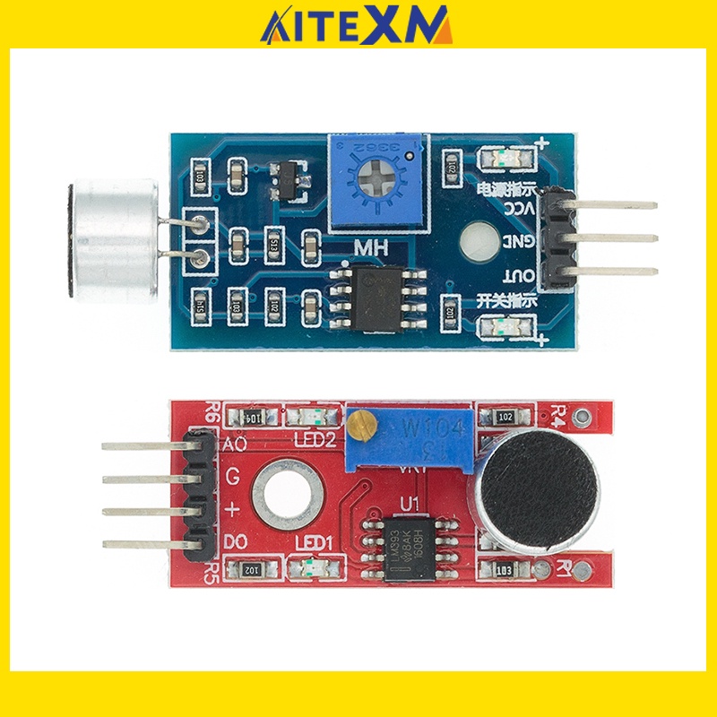 High Sensitivity Sound Microphone Sensor Detection Module For AVR PIC ...