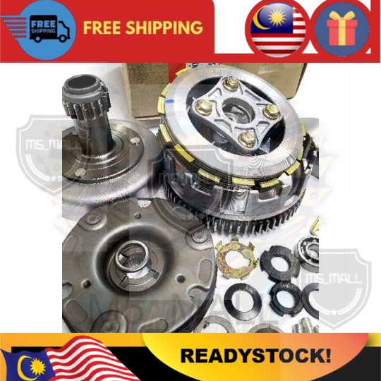 R/STOCK" !!READYSTOK!!1FULSET CLUCTH HONDA/Auto clutch comp set & clutch OUTER X4. EX5 DREAM ...