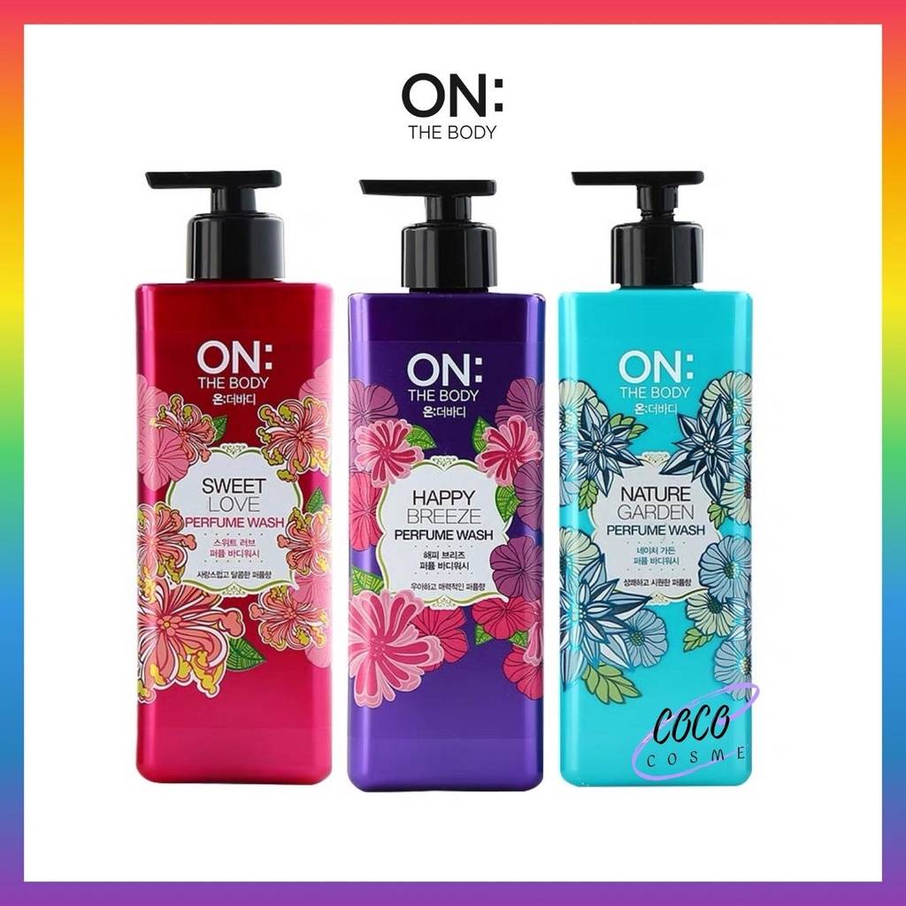 LG ON THE BODY Perfume Shampoo Body Wash 500ml | Shopee Malaysia