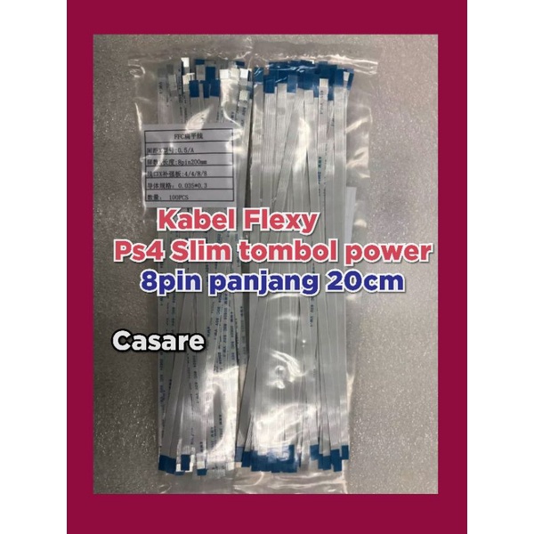TOMBOL Flexy PS4 PS5 slim cable, 8pin 16cm touchpad laptop power button | Shopee Malaysia