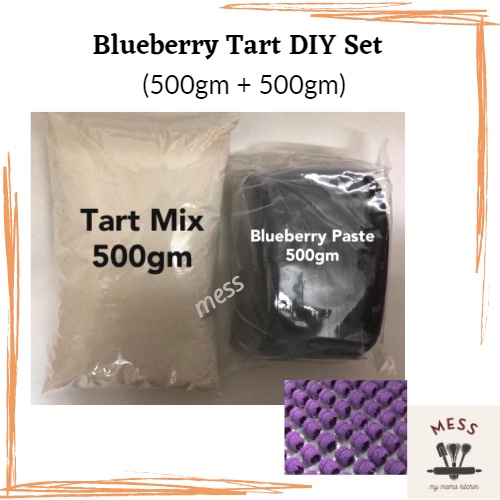 DIY Blueberry Tart Set / Tart Blueberi DIY Set | Shopee Malaysia