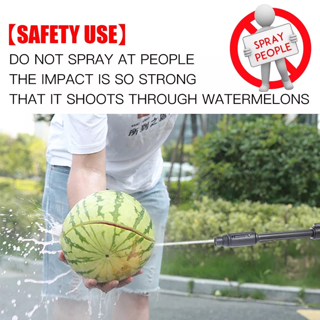 Cordless Water Jet Portable Car Wash High Pressure Waterjet Gun Machine ...