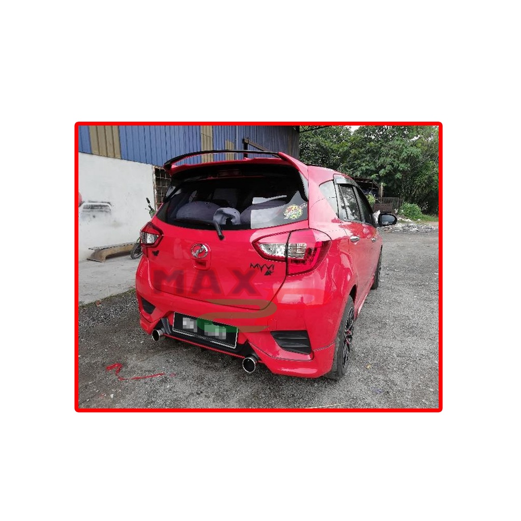 Perodua Myvi VVTi 3rd Gen (2018) DRIVE 68 D68 Style Rear Skirt Skirting ...