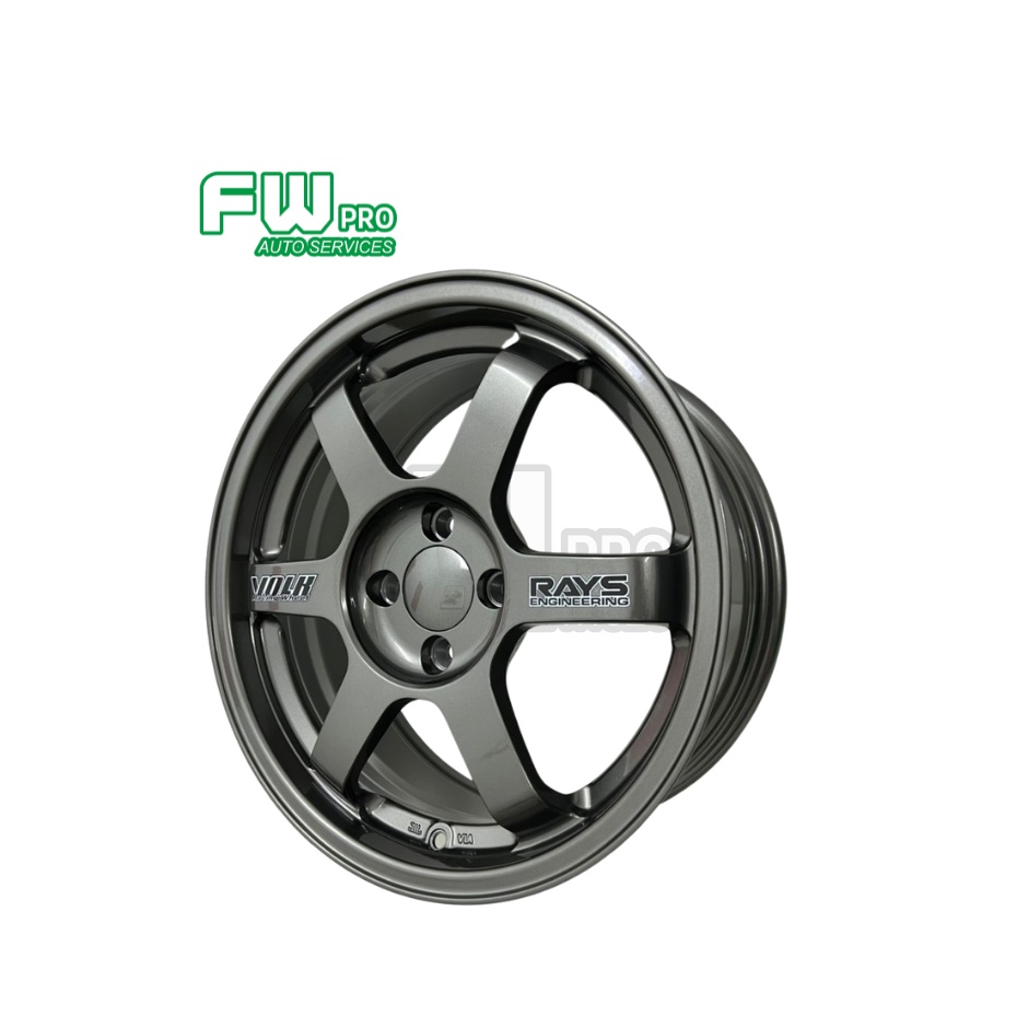 New Sport Rim TE37 16 inch 7jj 4x100 ET38 One Set 4pcs | Shopee Malaysia