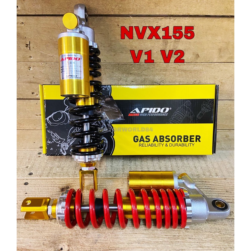 APIDO ABSOBER 305 NMAX V2 NVX 155 NVX155 V1 V2 SHOCK GAS ABSORBER 305MM ...