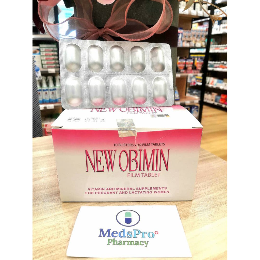 New Obimin Tablet 10's/100's (EXP 11/07/2025) | Shopee Malaysia