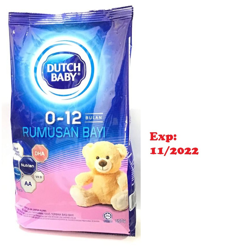 Dutch Baby Milk Formula 0-12 ( 550g / 850g ) 💐 READY STOCK 💐 | Shopee ...