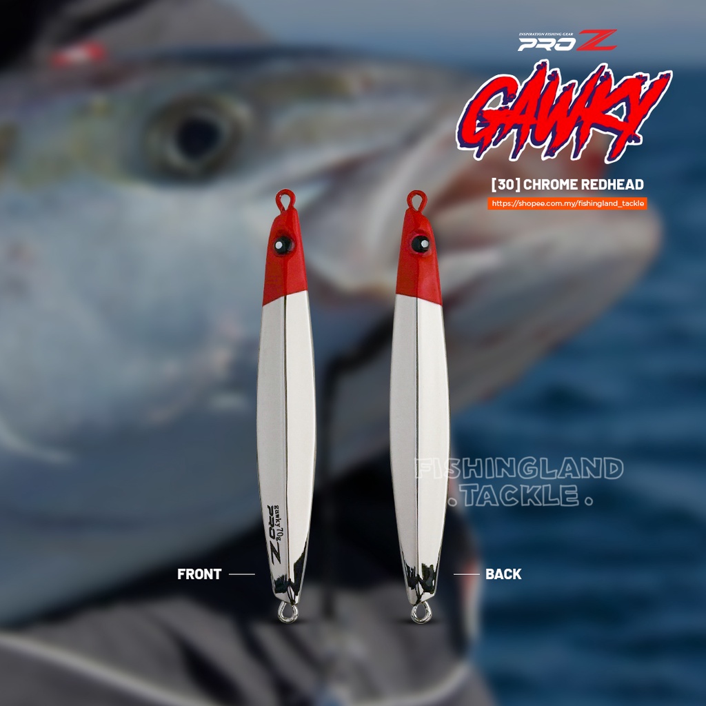 [NEW COLOUR] Pro Z Gawky Jig | 30g - 150g | Jig Metal Jig / Fishing Jig Lure / Tenggiri Jig ...