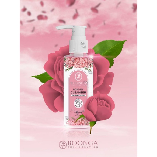 BOONGA ROSE GEL CLEANSER (Boonga Cleanser) | Shopee Malaysia