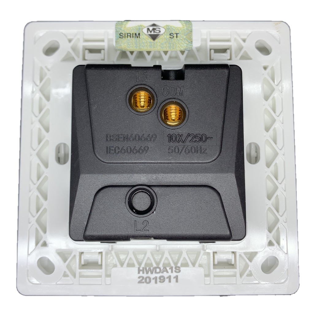 Himel Advance Series 16A 1G 1W Flush Switch white [HWDA1S] (cupex ...