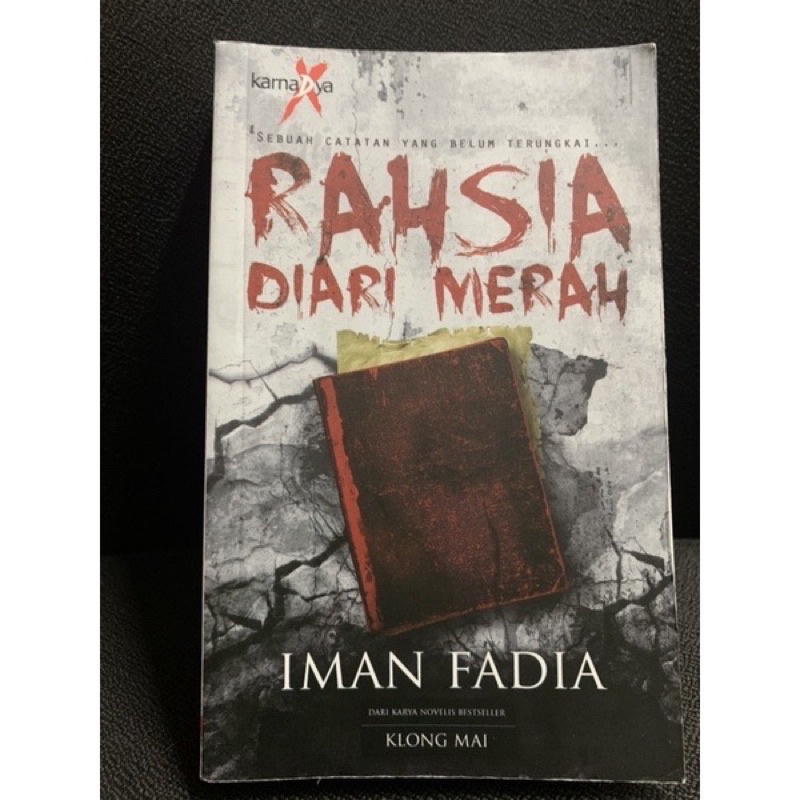 Novel Preloved raka rahsia diari merah klong mai maya revenge mikhail ...