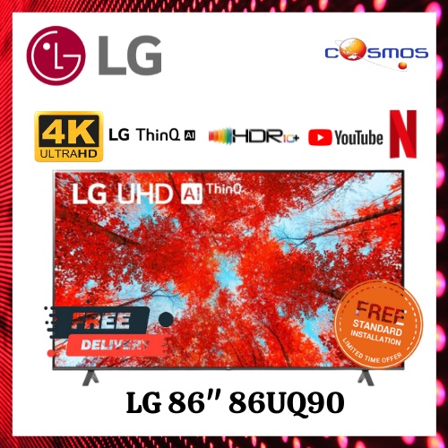 LG 86" UQ90 4K Smart UHD TV (2022) 86UQ9000PSD | Shopee Malaysia