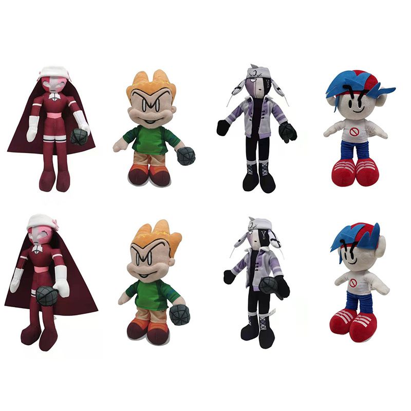 Funkin Friday Night Plush Toy Cute Spooky Month Skid Pump Stuffed Dolls ...