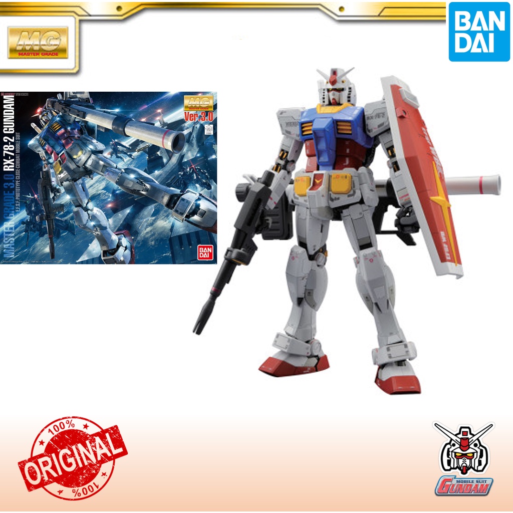Bandai Gundam RX-78-2 Ver 3.0 Master Grade MG 1/100 | Shopee Malaysia