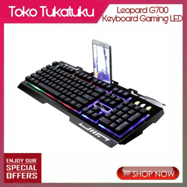 Leopard G700 LED Gaming Keyboard | Shopee Malaysia