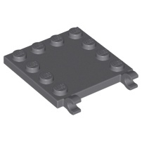 LEGO PARTS (GENUINE) 66252 Tile, Modified 4 x 4 with Studs on Edges and ...