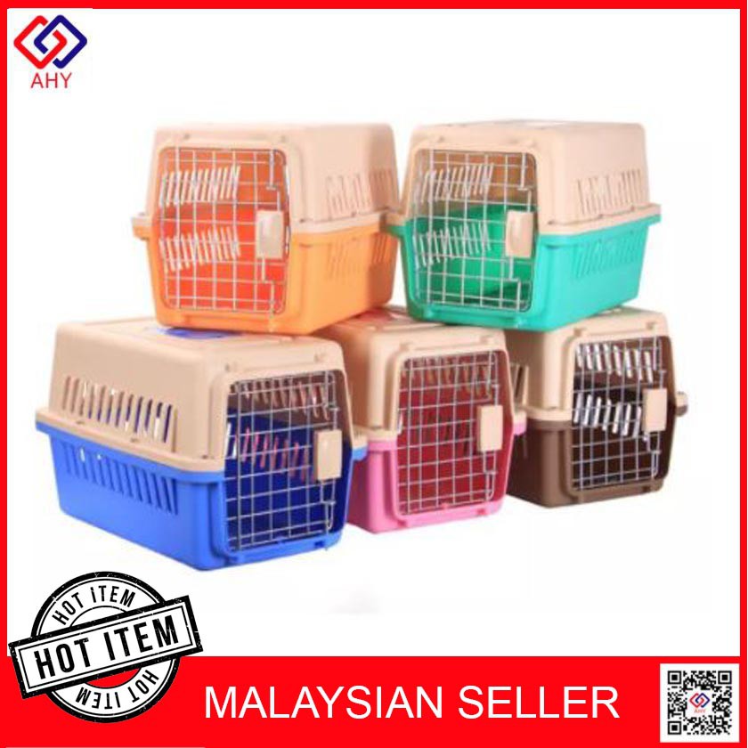 Pet Carrier / Cat Carrier / Dog Carrier / Cat Cage / Dog Cage / Sangkar ...
