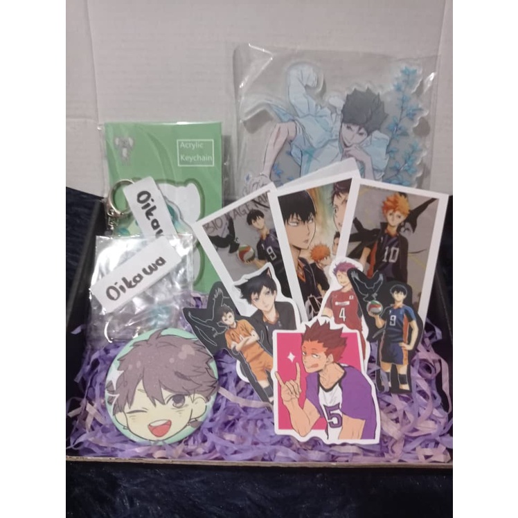 Haikyuu Suprised/Gift Box Hinata, Kageyama, Iwaizumi, Oikawa | Shopee ...