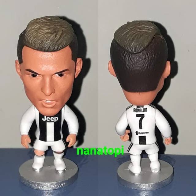 Miniature Cristiano Ronaldo Football Player In Juventus | Shopee Malaysia