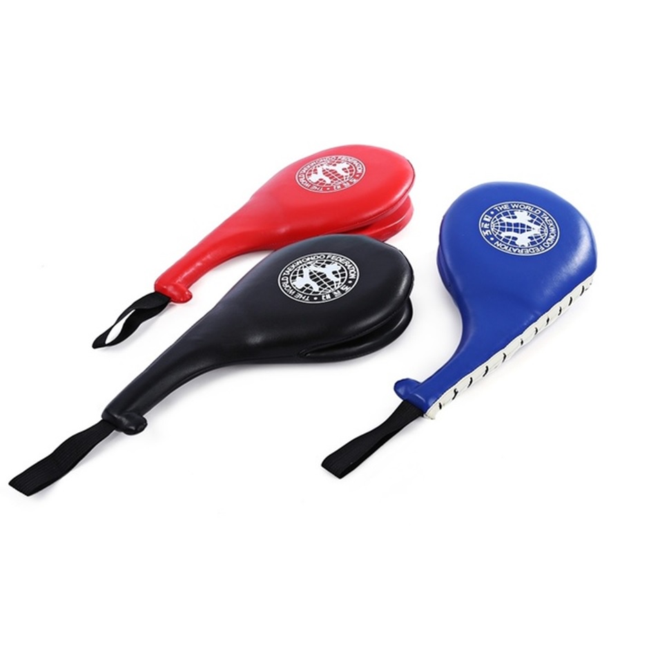 Double Kick Pad Target Taekwondo Karate Kickboxing MMA Training Martial ...