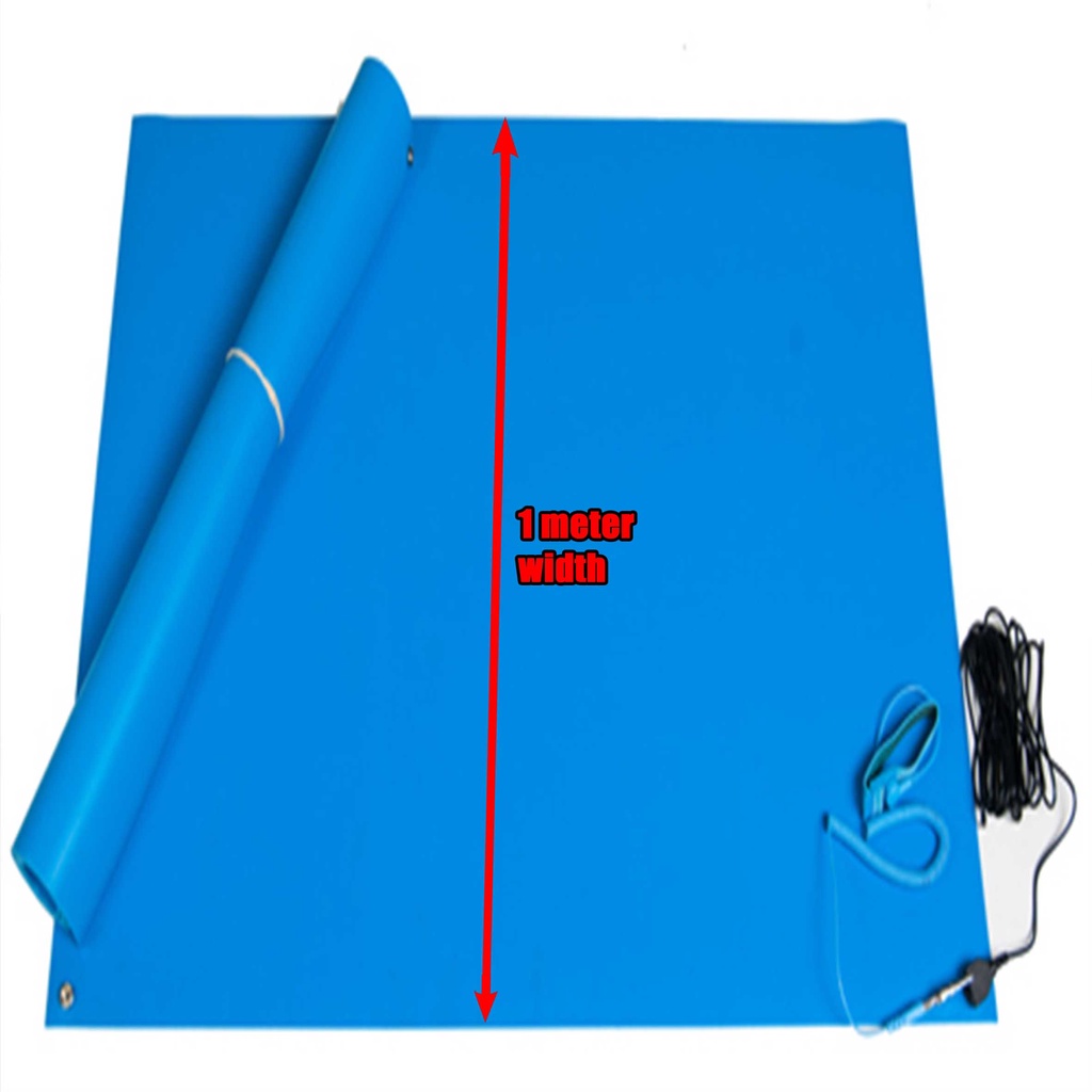 BLUE ESD MAT, Anti-Static Rubber Mat, rubber sheet, rubber mat (2mm x ...