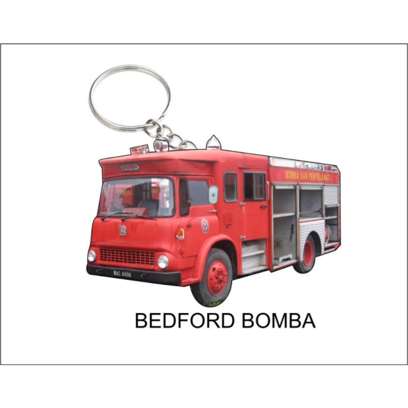 BEDFORD Bomba 2d Keychain key chain | Shopee Malaysia