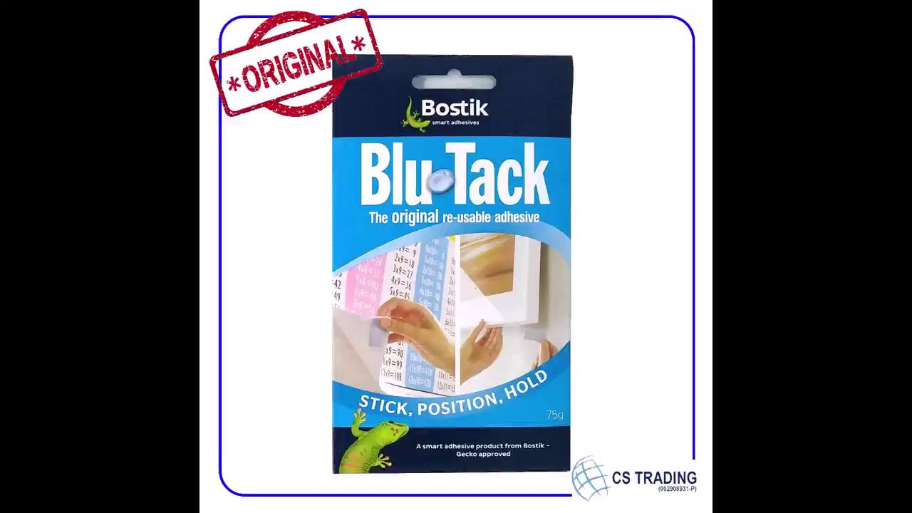 BOSTIK BLU-TACK / BLU TACK / BLUE TACK / TACK IT Multipurpose Adhesive ...