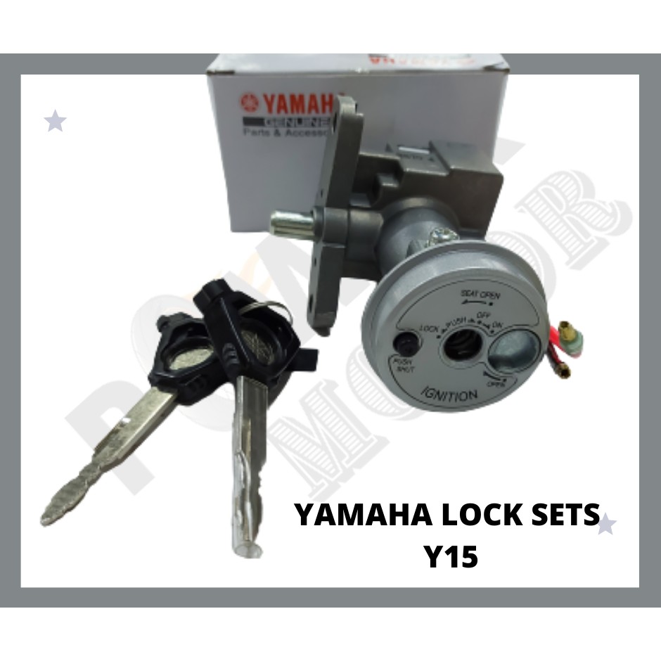 YAMAHA LOCK SETS Y15 | Shopee Malaysia