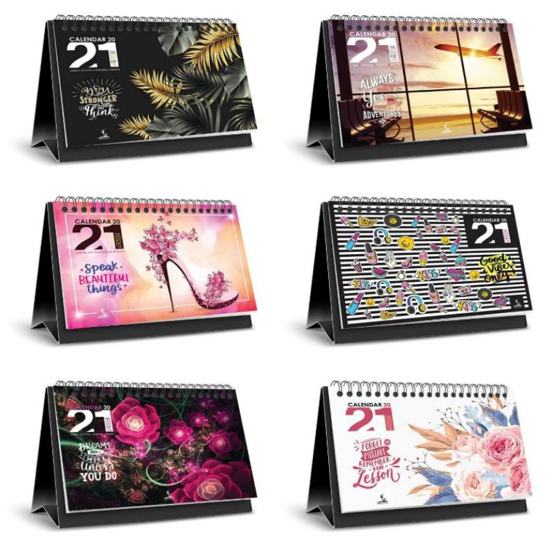 Table Calendar 2021 | Desk Calendar 2021 | Kalendar 2021 | Table ...