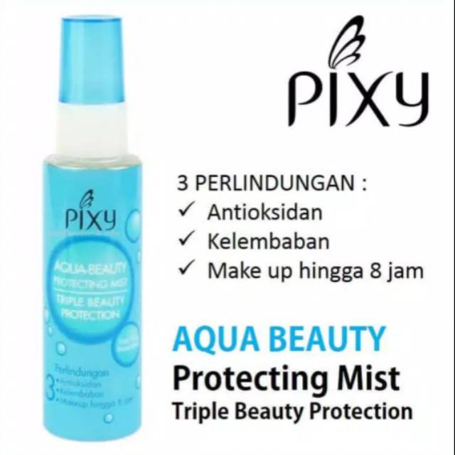 Pixy Aqua Beauty Protecting Mist 60 ml (face Mist) | Shopee Malaysia