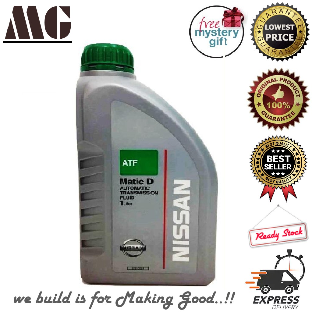 NISSAN ATF MATIC D 1L X 2 CAN AUTOMATIC TRANSMISSION FLUID ORIGINAL ...