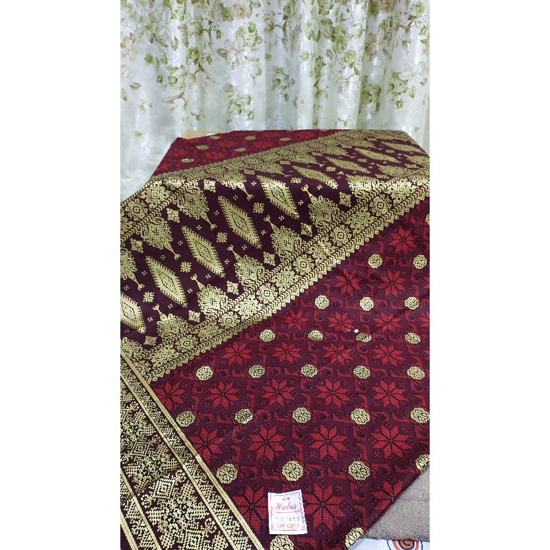 SONGKET MOTIF MATERIAL PRINTING SHEET FABRIC | Shopee Malaysia
