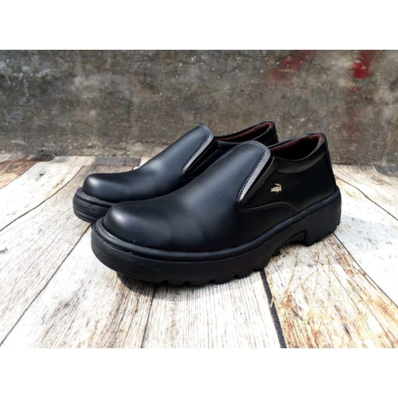 Safety Shoes Septi Vantel Vanteli Safty Blackwhite Shoes Men Slip On ...
