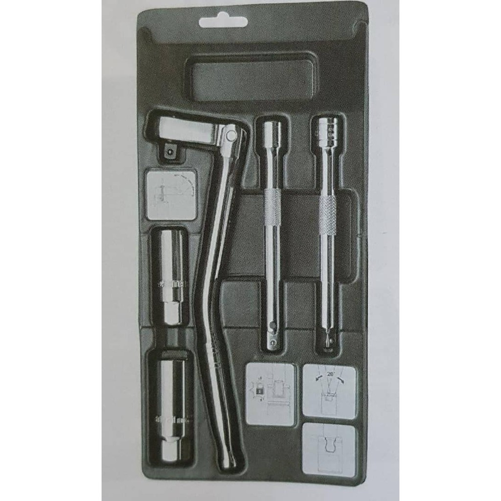 SATA 09003 5 PC 3/8" DRIVE SPARK PLUG SOCKET SET | Shopee Malaysia
