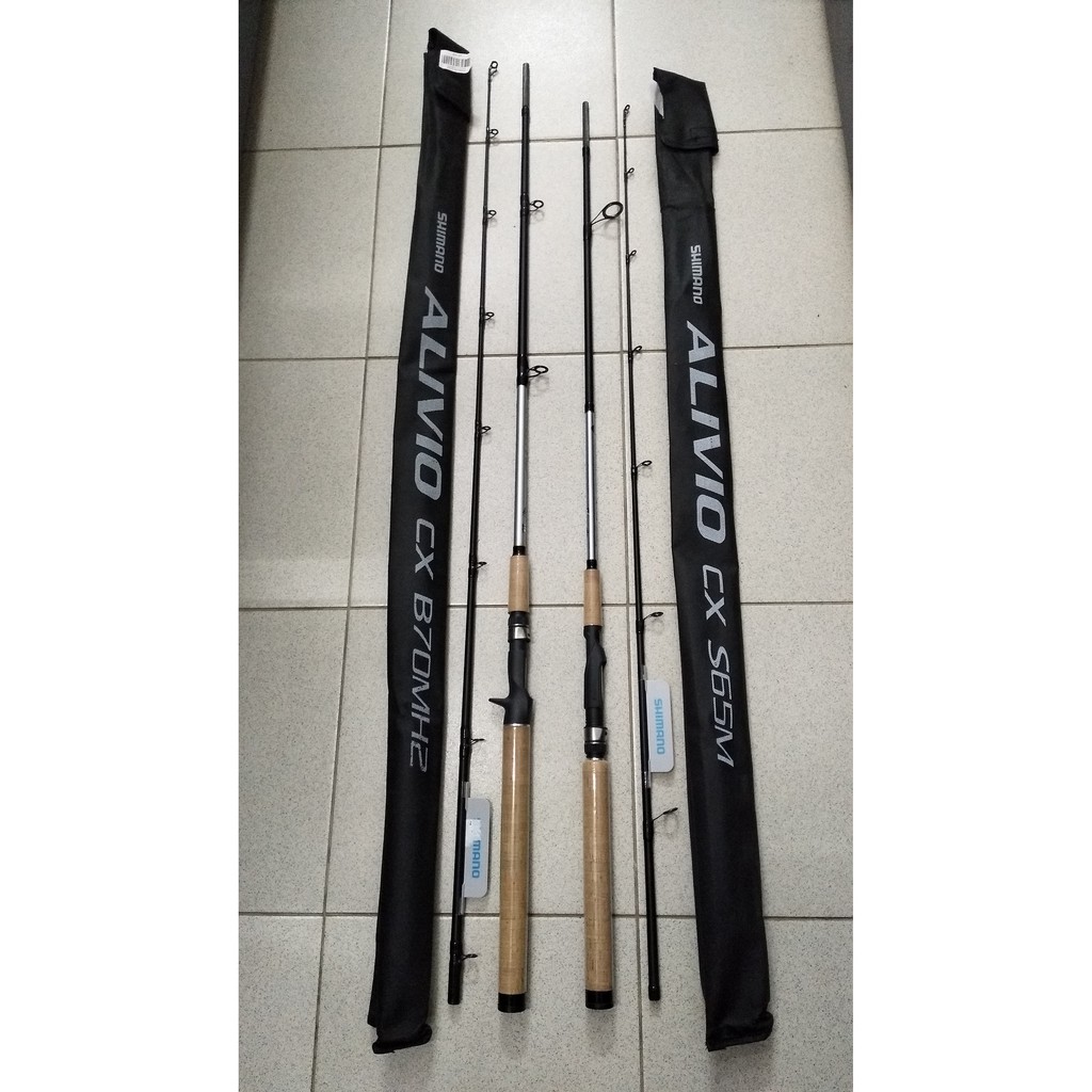SHIMANO ALIVIO ROD SPINNING AND BAITCAST | Shopee Malaysia