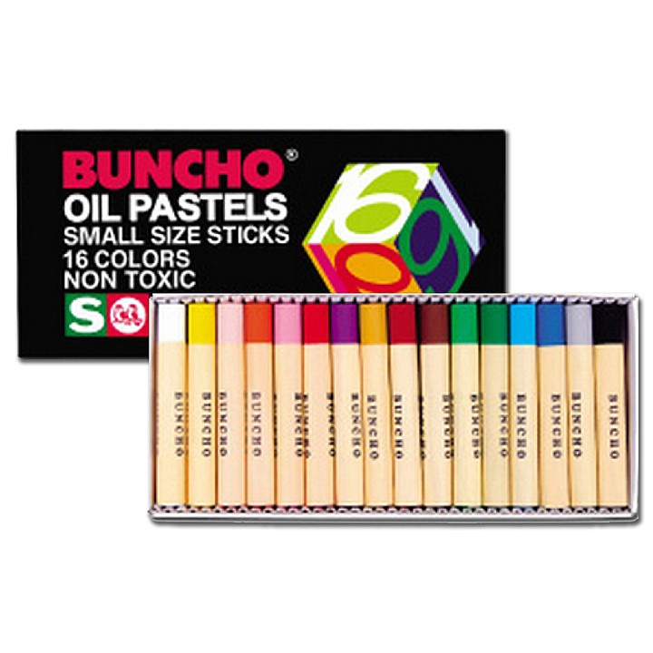 BUNCHO OIL PASTEL 16/24 COLORS BUNCHO牌 蜡彩 蜡笔16/24色 | Shopee Malaysia