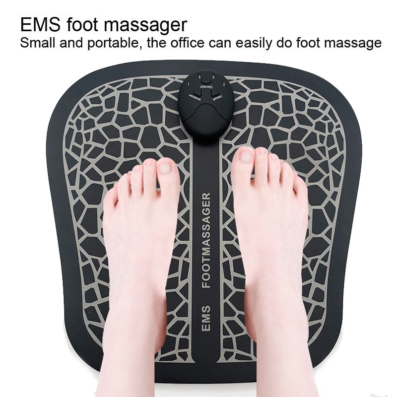 🔥In Stock🔥Electric EMS Foot Massager Pad Feet Muscle Stimulator Foot ...