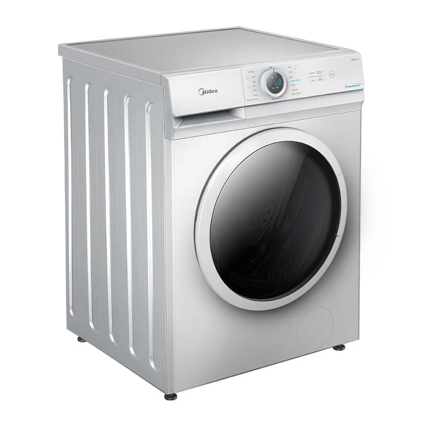 Midea 9.5kg Inverter Front Load Washer Washing Machine MF100W95B Mesin ...