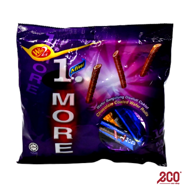 Win2 Mini 1 More Chocolate Coated Wafer Rolls (108g) AB-L008-T05-01/AB ...