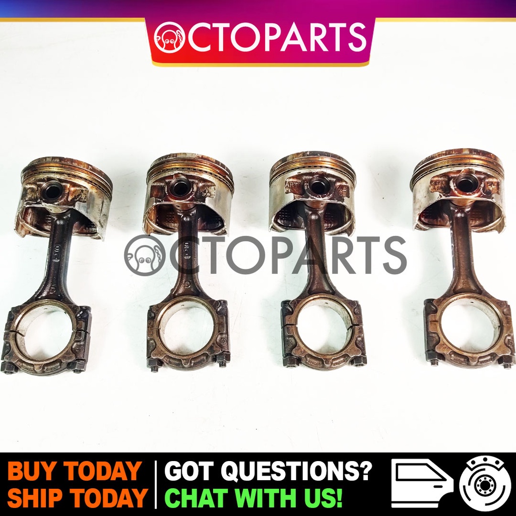Proton Wira 4G15 1.5 Pistons (SATU SET 4 Batang) (Used) | Shopee Malaysia