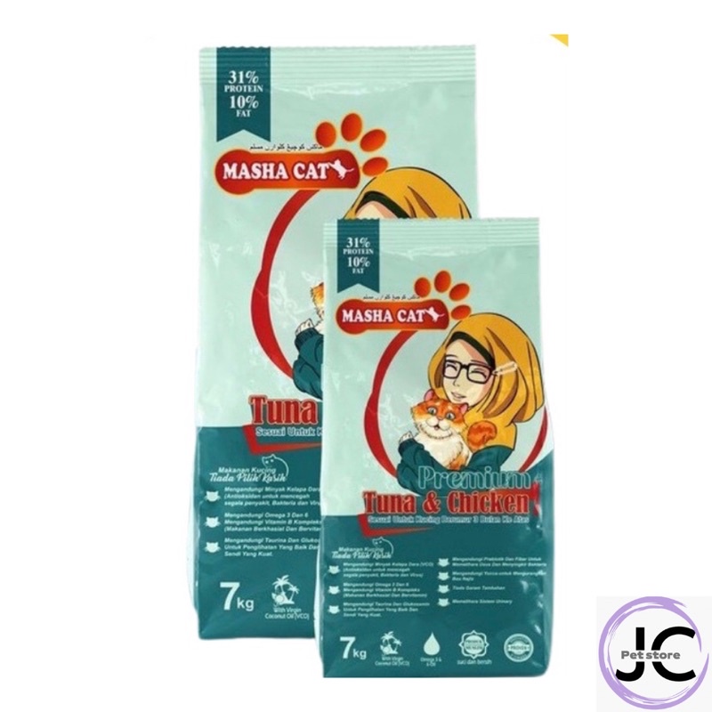 Masha Cat Premium Tuna & Chicken 7KG | Shopee Malaysia