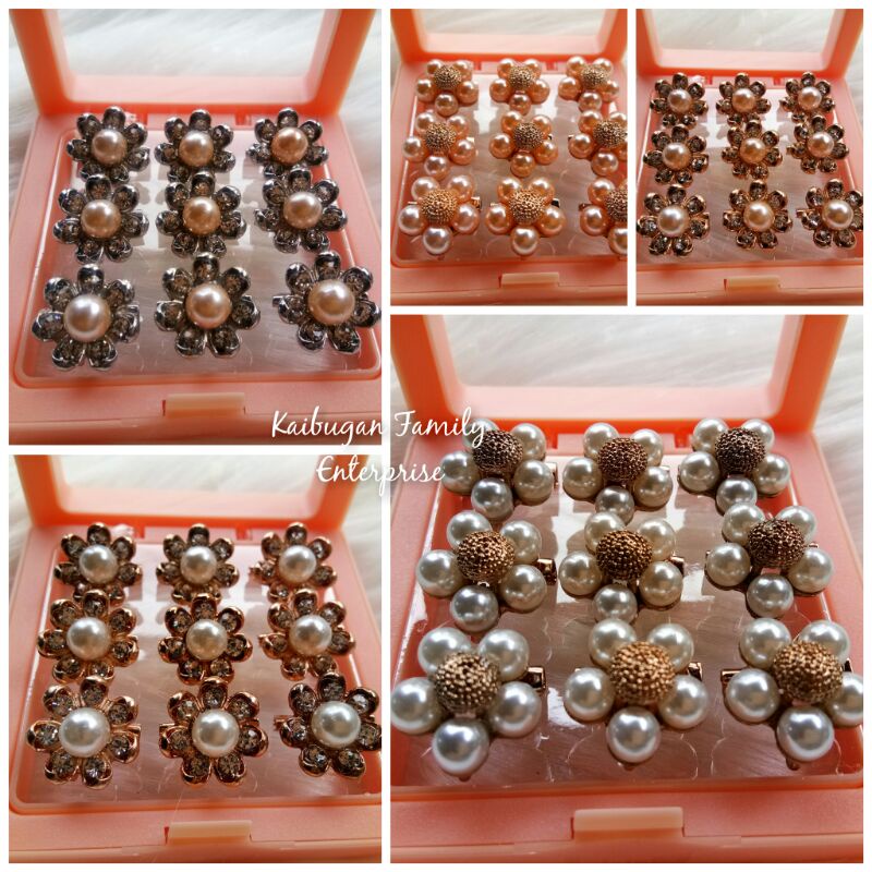 (1 Pcs) Baby Brooch Pearl Glass Sea Shell Sabah part 2 (No Box ...