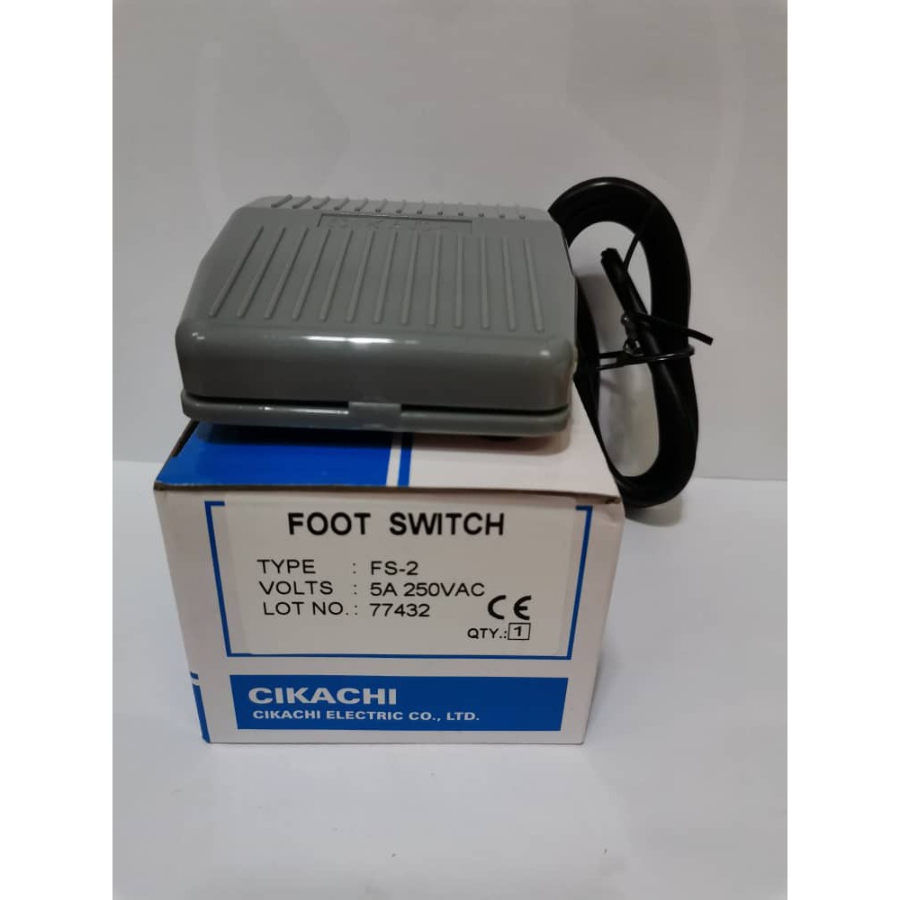 CIKACHI FOOT SWITCH FS-2 | Shopee Malaysia