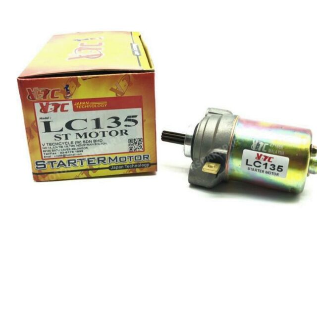 YAMAHA LC135 135LC LC V1 V2 V3 V4 V5 LC135 4S 4 SPEED STARTER MOTOR VTC | Shopee Malaysia