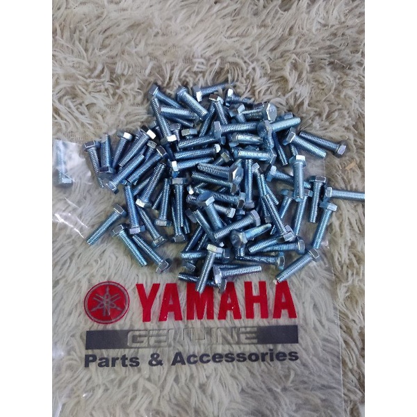 HEX HEAD SKRU SAIZ 10 COMMON PETAK 2.5CM Normal STEEL M6 X 25MM (BH625 ...