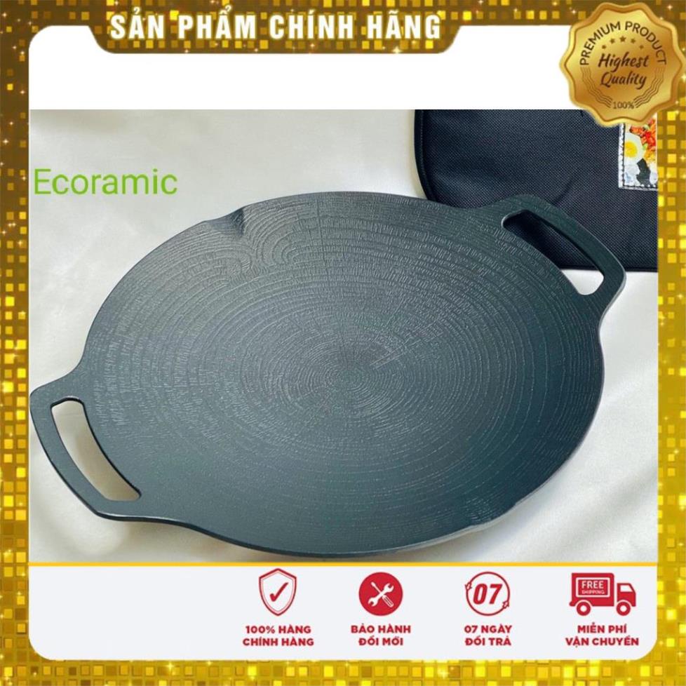 [ Genuine ] KOREAN HIGH QUALITY ECORAMIC GRILLING PAN - 33CM / Includes ...