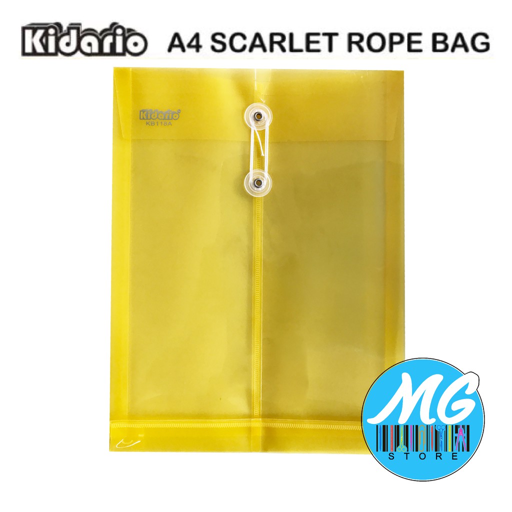 118a A4 String Envelope File Vertical Shopee Malaysia