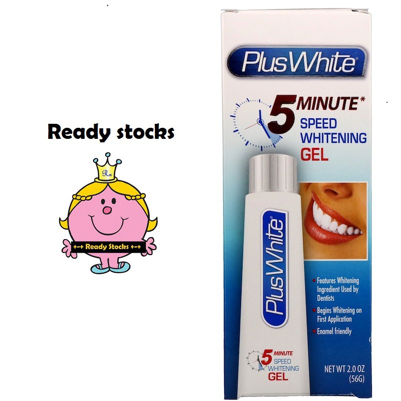 Plus White 5 Minute Speed Whitening Gel 2.0 oz (56 g) | Shopee Malaysia